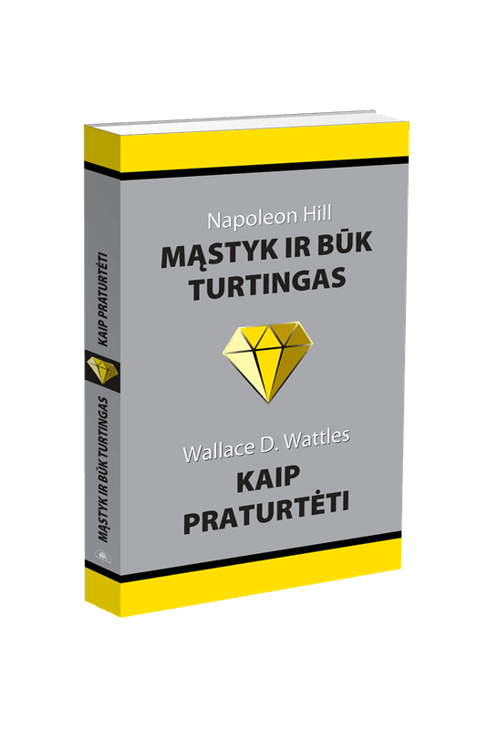Mąstyk ir būk turtingas. Kaip praturtėti | Knygos.lt