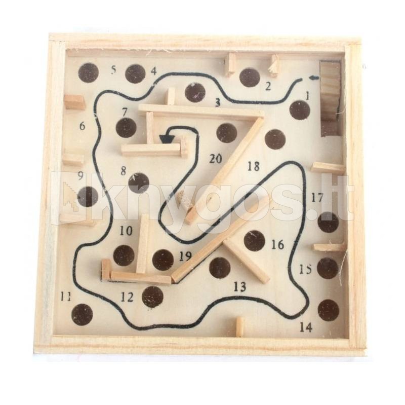 Galvosūkis-labirintas, 12x12 cm | Knygos.lt