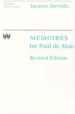 Memoires for Paul de Man | Knygos.lt