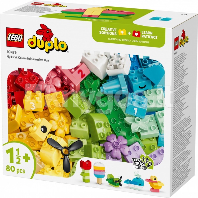 LEGO DUPLO 10479 – spalvinga kūrybinė dėžė | Knygos.lt