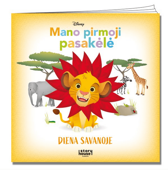 Mano pirmoji pasakėlė. Diena savanoje | Knygos.lt