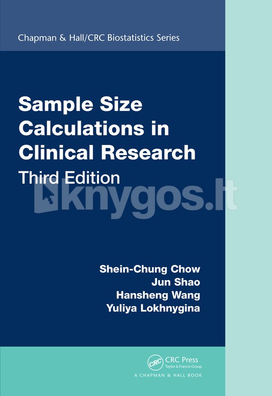 Sample Size Calculations in Clinical Research (el. knyga)
