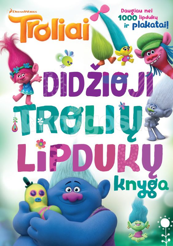 Troliai. Didžioji Trolių lipdukų knyga | Knygos.lt