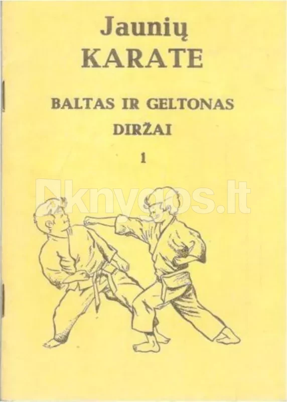 Jaunių karate. Baltas ir geltonas diržai (skaityta knyga)