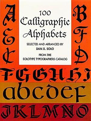 100 Calligraphic Alphabets | Knygos.lt