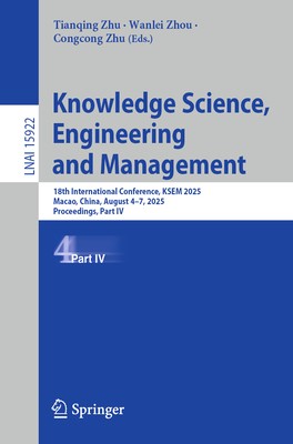 Knowledge Science, Engineering and Management + NEMOKAMAS ATVEŽIMAS!