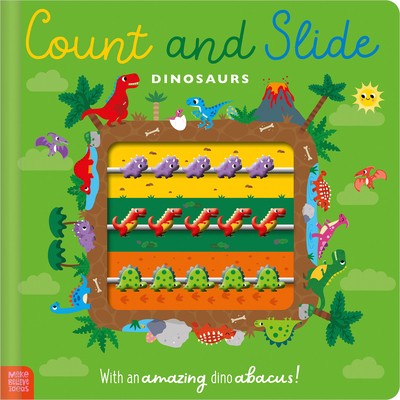 Count and Slide Dinosaurs | Knygos.lt