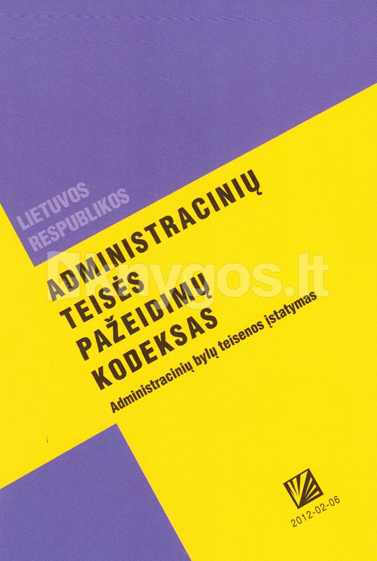 Lietuvos Respublikos administracinių teisės pažeidimų