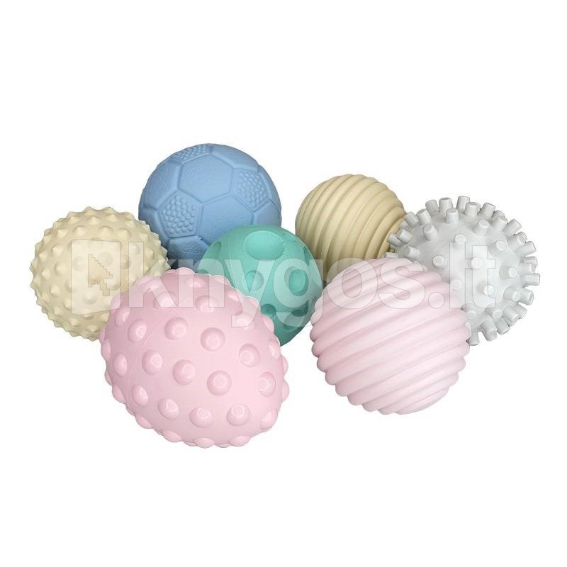 7 sensoriniai kamuoliukai kūdikiams | Knygos.lt