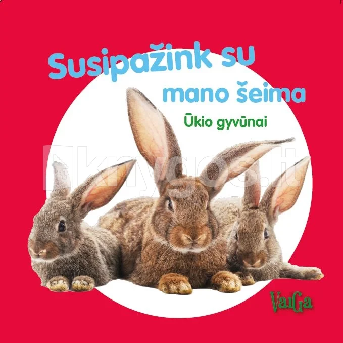 Susipažink su mano šeima. Ūkio gyvūnai | Knygos.lt