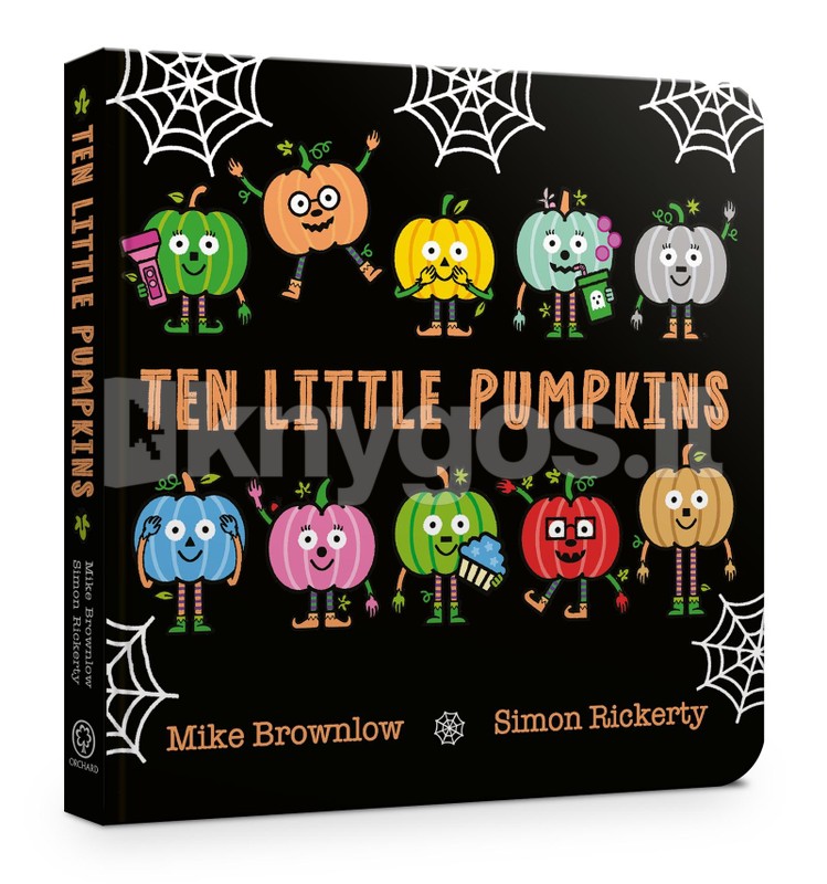 Ten Little Pumpkins Board Book | Knygos.lt