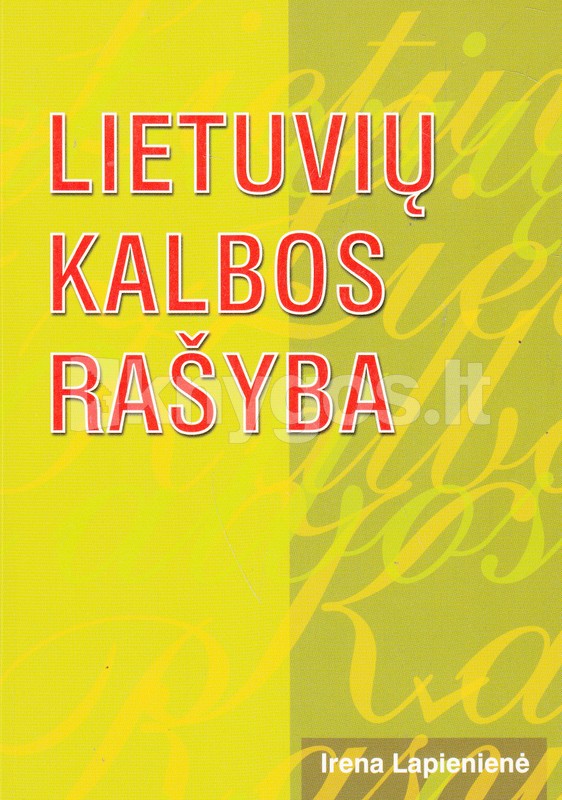 Lietuvių kalbos rašyba (skaityta knyga) | Knygos.lt