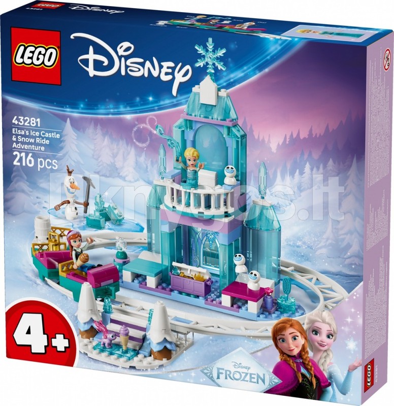 Blocks Disney 43281 — Elzos ledo pilis ir sniego pasivažinėjimo ...
