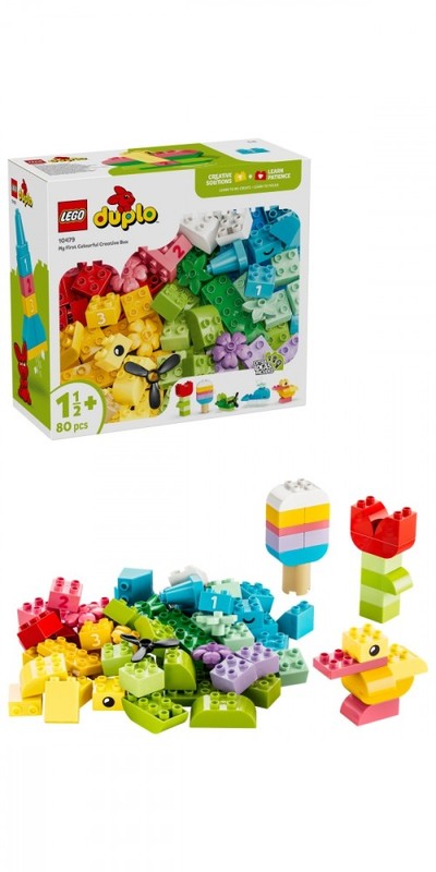 LEGO DUPLO 10479 – spalvinga kūrybinė dėžė | Knygos.lt