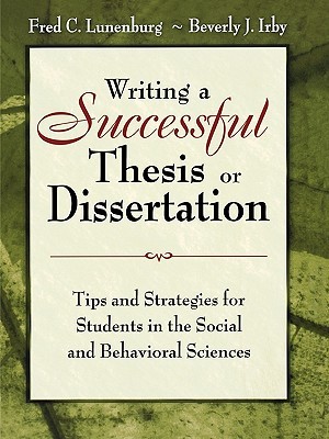 Writing a Successful Thesis or Dissertation | Knygos.lt