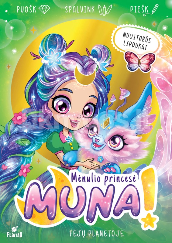 Muna Mėnulio princesė. Fėjų planetoje | Knygos.lt