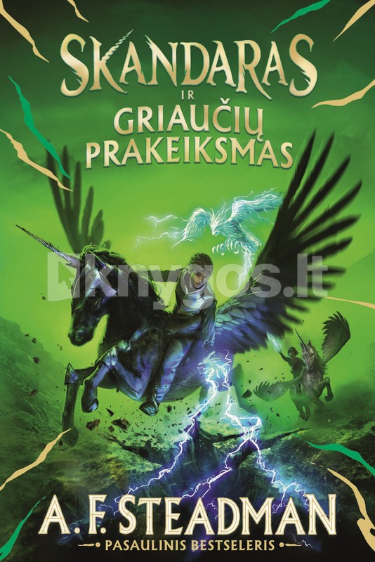 Skandaras ir griaučių prakeiksmas. 4 knyga | Knygos.lt
