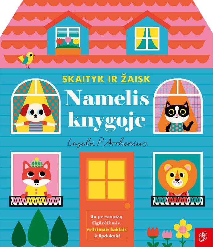 NAMELIS KNYGOJE. Išsilankstanti knyga-žaidimas (knyga su defektais) + NEMOKAMAS ATVEŽIMAS!