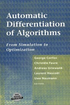 Automatic Differentiation of Algorithms | Knygos.lt