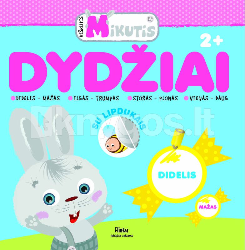 Kiškutis Mikutis. Dydžiai | Knygos.lt