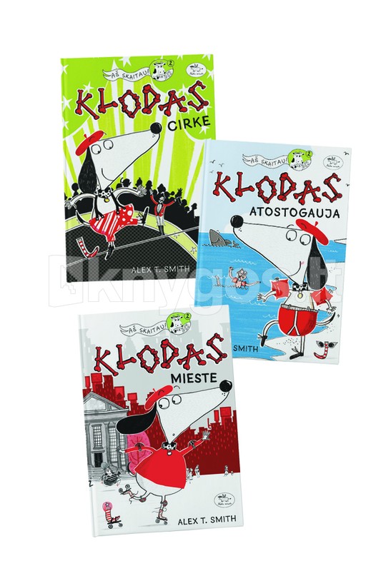 3 knygų rinkinys Klodas | Knygos.lt