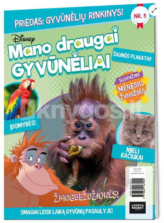 Mano draugai gyvūnėliai. Žurnalas. 2022(5) | Knygos.lt