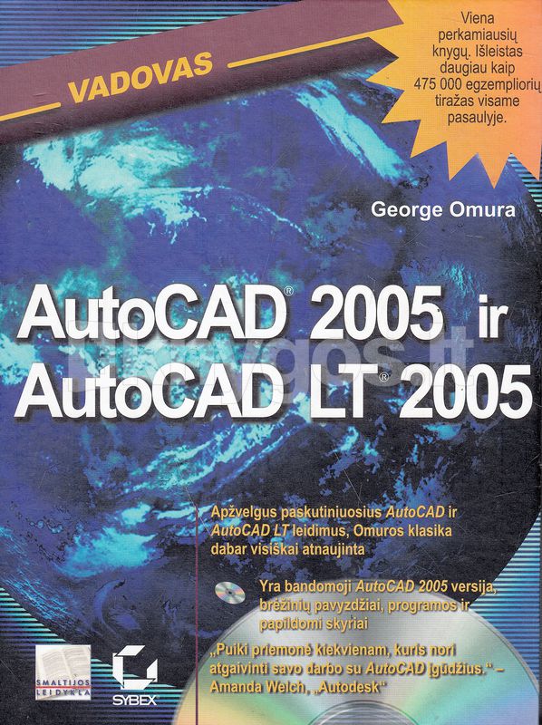 AutoCAD 2005 ir AutoCAD LT vadovas | Knygos.lt