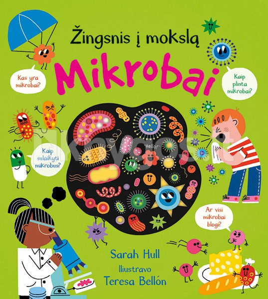 Žingsnis į mokslą. Mikrobai | Knygos.lt