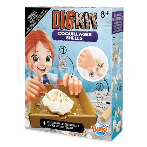 Rinkinys tyrinėjimams „Iškask kriaukles“ | Knygos.lt