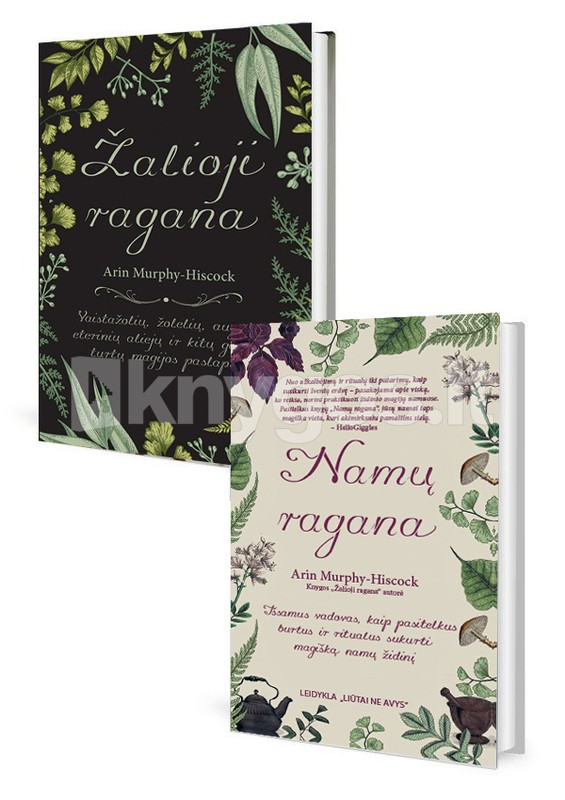 Žalioji ragana + Namų ragana – knygų rinkinys