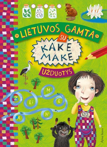 Lietuvos gamta su Kake Make. Užduotys | Knygos.lt