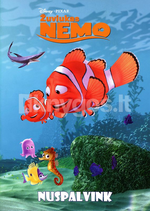 Žuviukas Nemo. Nuspalvink | Knygos.lt