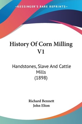 History Of Corn Milling V1 | Knygos.lt