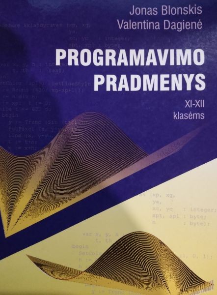 Programavimo pradmenys XI–XII klasėms (skaityta knyga)