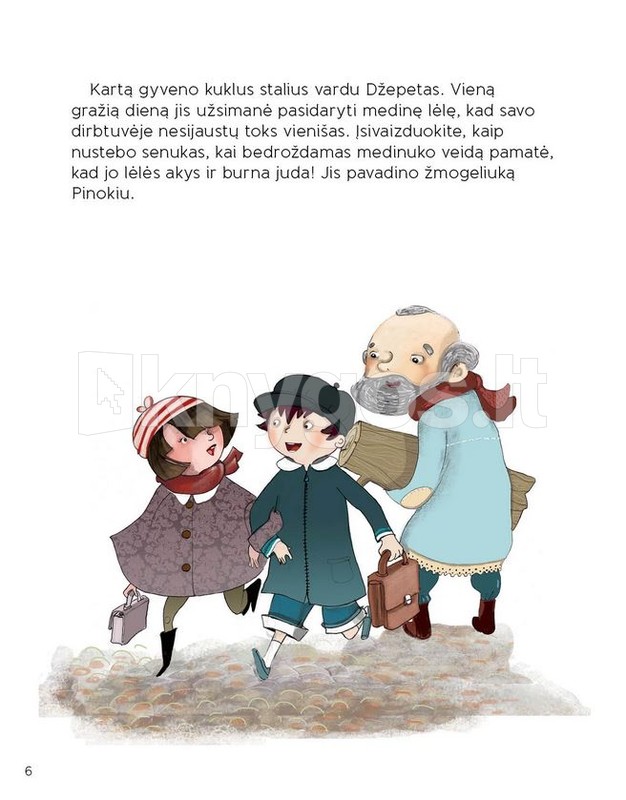 Pinokis. Mažojo skaitytojo klasika | Knygos.lt