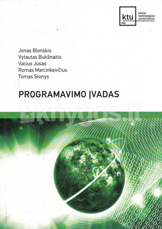 Programavimo įvadas | Knygos.lt