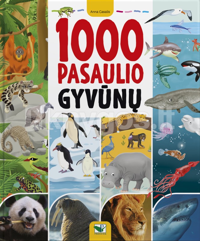 1000 pasaulio gyvūnų | Knygos.lt