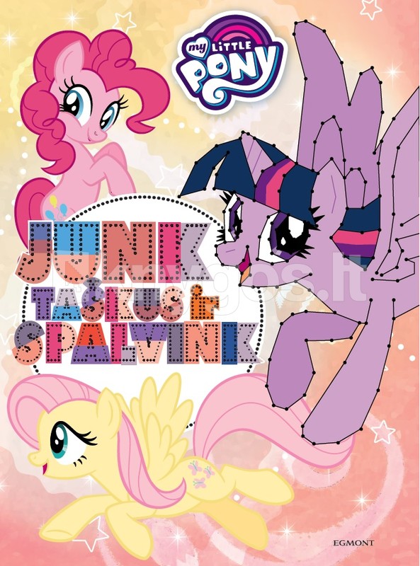 Mažieji poniai. MLP. Junk taškus ir spalvink