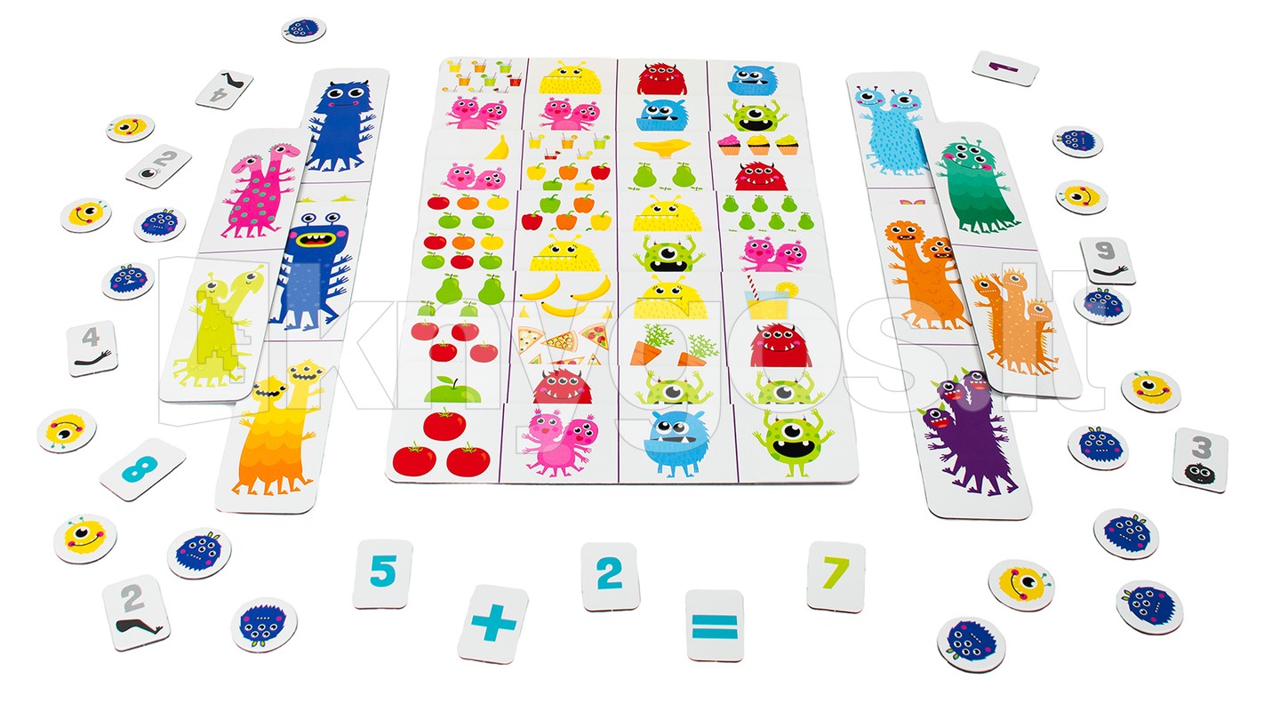 Stalo žaidimas „Hungry Monsters“ | Knygos.lt