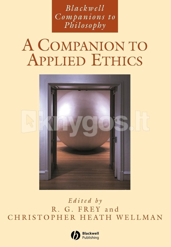 Companion Applied Ethics | Knygos.lt
