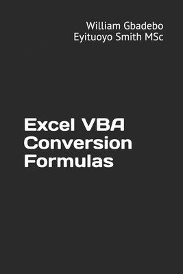 Excel VBA Conversion Formulas | Knygos.lt