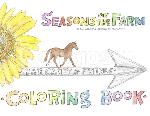 Seasons on the Farm Coloring Book Starring Casey and F..