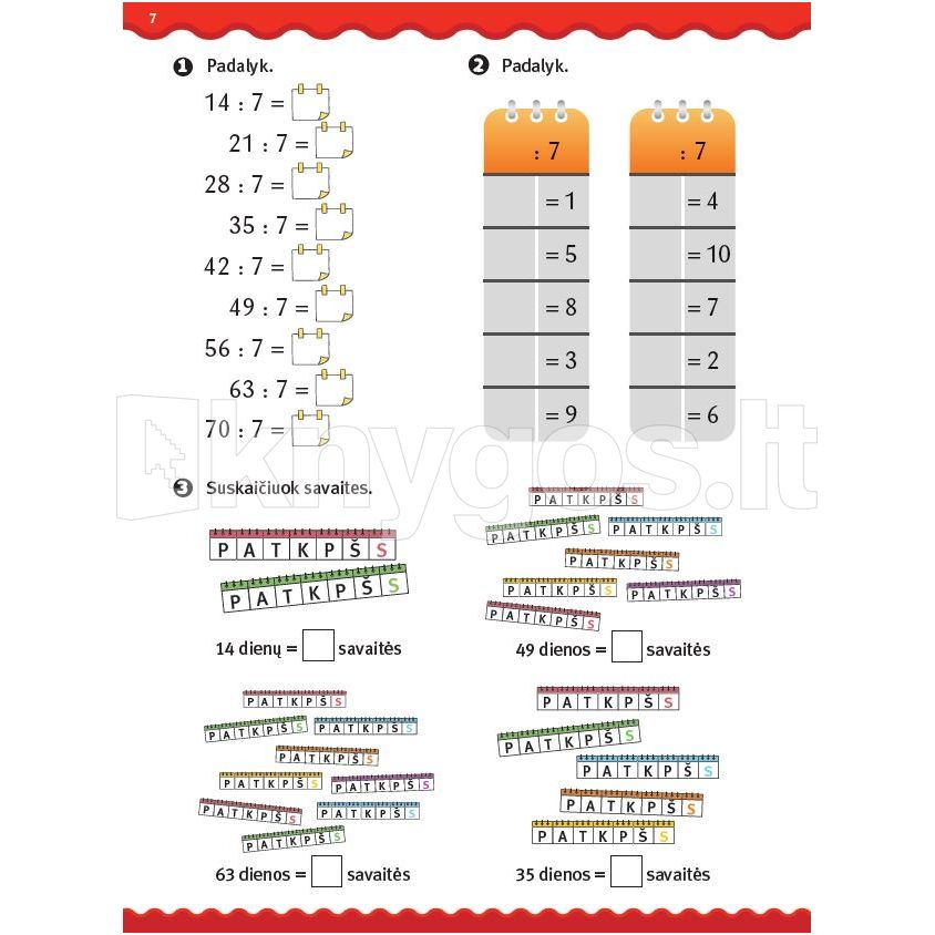 Dalyba 7-8 metų vaikams: nutrynęs vėl rašyk! - Knygos.lt