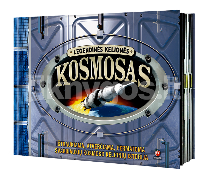 KOSMOSAS. LEGENDINĖS KELIONĖS: ištraukiama ir atverčia..