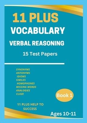 11 Plus Vocabulary Verbal Reasoning Book | Knygos.lt
