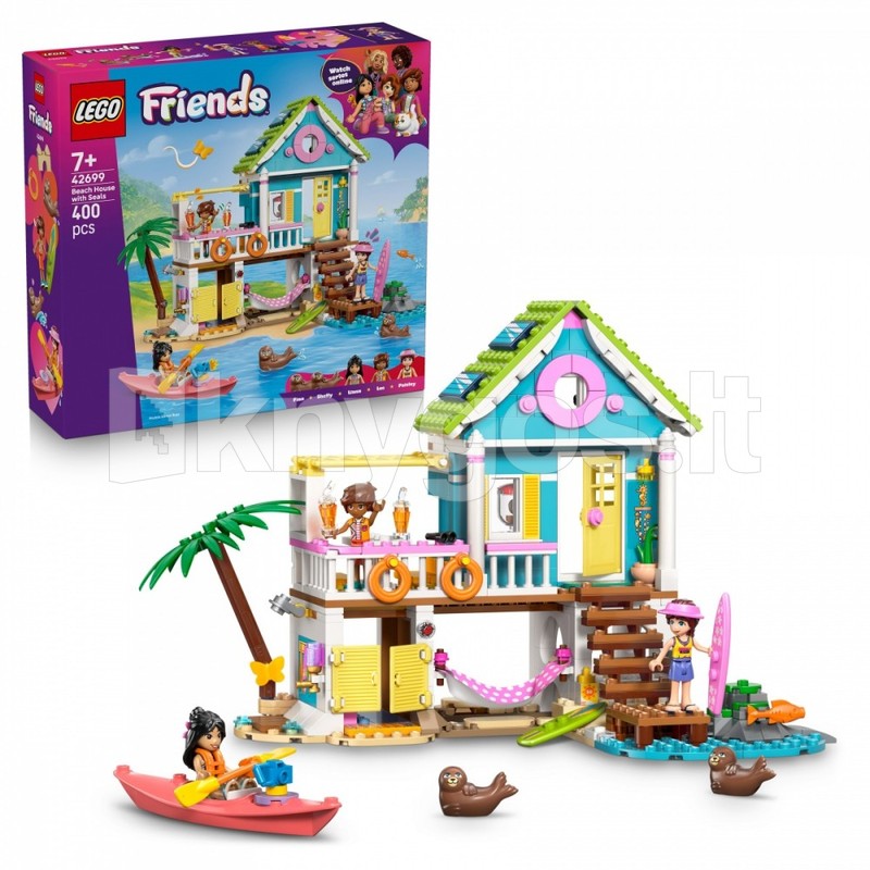 Blocks Friends 42699 — paplūdimio namelis su ruoniais + NEMOKAMAS ...