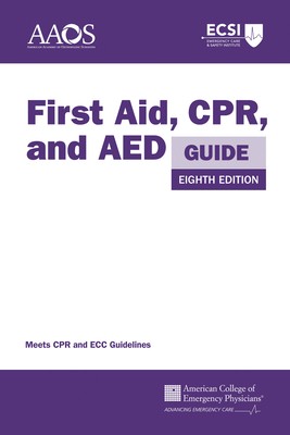 First Aid, Cpr, and AED Guide | Knygos.lt