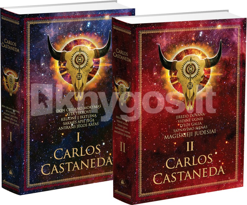 Carlos Castaneda pilnas rinkinys: I ir II tomai