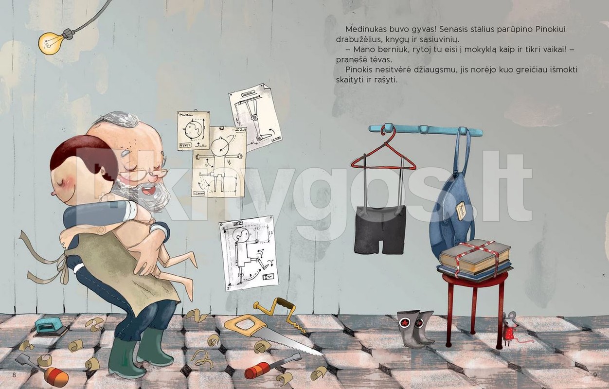 Pinokis. Mažojo skaitytojo klasika | Knygos.lt