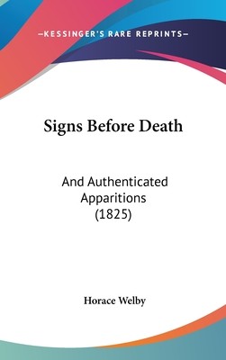 Signs Before Death | Knygos.lt